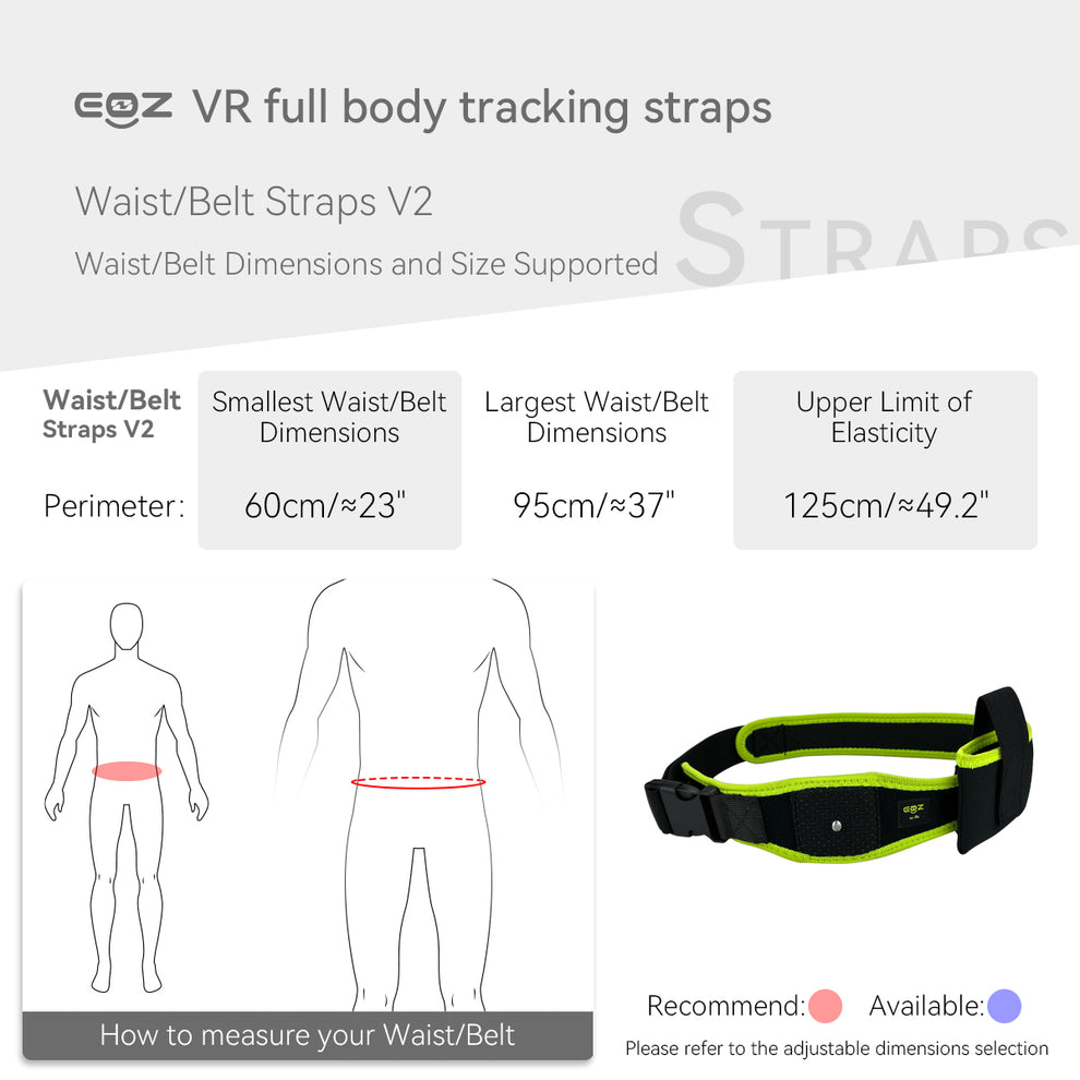 EOZ VR Straps (Tundra & Vive 3.0 & Ultimate Trackers)